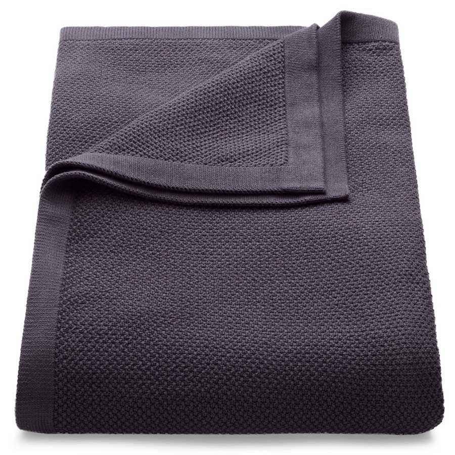 Sala Lounge Blanket - Charcoal – Ivy Lane